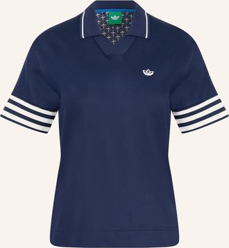 adidas Originals Adidas Originals Piqu&eacute;-Poloshirt Originals 3-Stripe blau