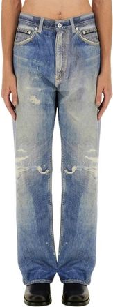 Our Legacy Femme, Jeans, Bleu, Taille: W34 Jean Droit
