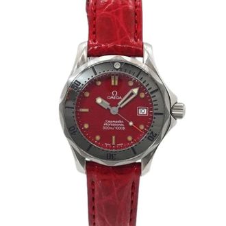 Omega Montre vintage Pre-owned - Femme - Pre-owned - Rouge - Taille: ONE Size