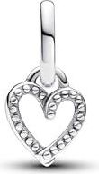 Pandora Pandora ME Mini dangle Coeur ouvert en argent sterling