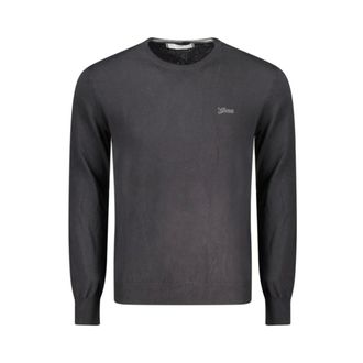 Guess Homme, Pulls, Noir, Taille: M Pull ras du cou