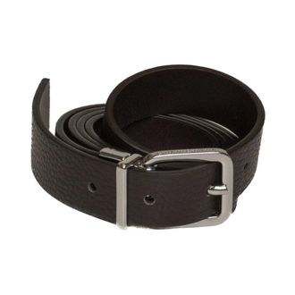 Gianni Chiarini Ceinture r&eacute;versible en cuir grain&eacute; - Femme - Accessoires - Brun - Taille: 85 CM