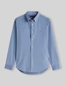 Tommy Hilfiger Regular Fit Freizeithemd aus reiner Baumwolle