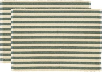 Södahl Statement Stripe Tischset 33 x 48 cm 2 Stck. Green