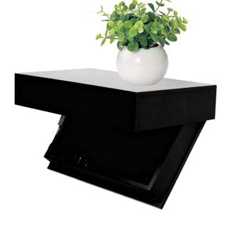 Generico Schwebende Regale - Dekorativer schwebender Organizer aus Holz, schwebende Regale für Wandausstellung, für Schlafzimmer, Küche, Wohnzimmer, mit Rahmen