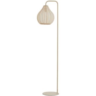 Light & Living Light&living - lampadaire - Elati - beige - m&eacute;tal textile