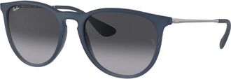 Ray-Ban Femme, Accessoires, Bleu, Taille: 54 MM Lunettes de soleil Erika