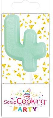 ScrapCooking 554 Kerze, Paraffin Wax, Pastel Sortiert