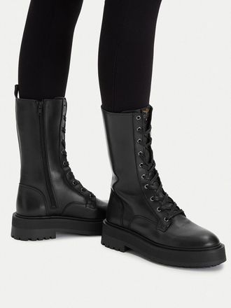 Aeronautica Schn&uuml;rstiefeletten Aeronautica Militare 252SC0313DPL00254 Schwarz