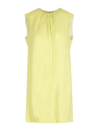 Lanvin Robe Courte - Jaune
