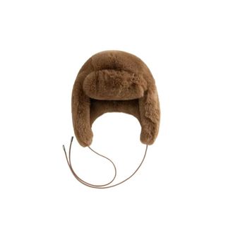Woolrich Bonnet Arctic en Fausse Fourrure - Femme - Accessoires - Brun - Taille: M