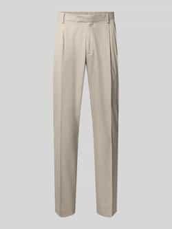 Mc Neal Slim Fit Hose in Flanell-Optik