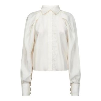 Copenhagen Muse Molly Bluse - - Blouses & Shirts - Damen - Wei&szlig; - XS