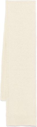 Jil Sander Gestrickter Schal - Weiß
