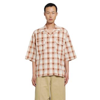 KAPITAL Thunderbird Shadow Check Western Shirt