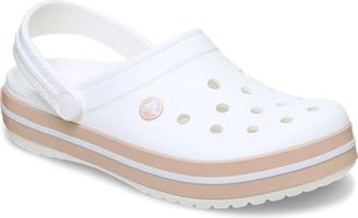 Crocs Crocband Clog 46-47 EU White/Pink Caramel