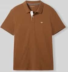 Tom Tailor Regular Fit Poloshirt aus Baumwoll-Viskose-Mix