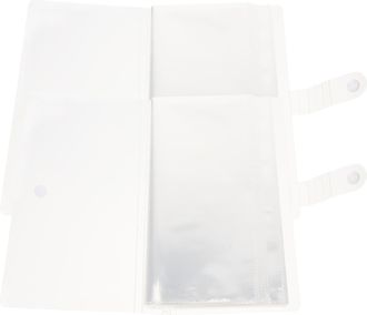 Pretyzoom 2 St&uuml;ck Ticket Sammelalbum mit Transparenten Einsteckseiten Handliches Loseblattheft f&uuml;r Flugtickets und Konzertkarten Langlebiges Aufbewahrungsalbum 