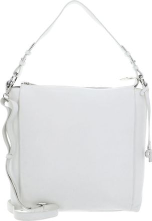 Picard Bali 1201 Damentasche aus Leder in White-Lily mit Schnalle und verstellbarem Crossbody-Riemen, 24x27x6 cm, 120115J2G0