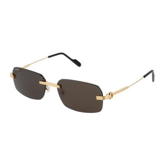 Cartier Ct0271S Sonnenbrille - - Accessories - unisex - Gelb - 58 MM
