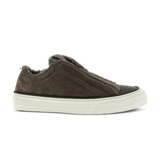 Brunello Cucinelli Precious Toe Sneakers - - Shoes - Damen - Braun - 38 EU