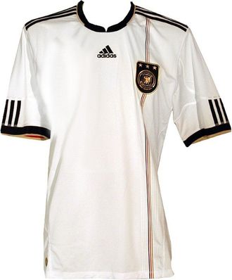 adidas DFB Trikot Home 2010, Gr&ouml;&szlig;en: 164 Kids (White/Black)