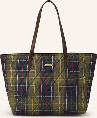 Barbour Shopper Wetherham Mit Pouch gruen