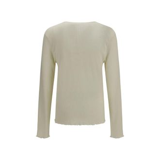 Our Legacy Ribbed Cotton-Blend Sweatshirt - Beige
