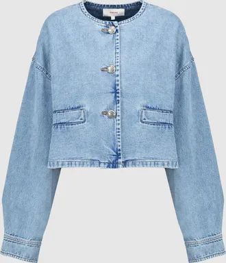 Xirena Veste Paley Denim Coton Bleue Jay