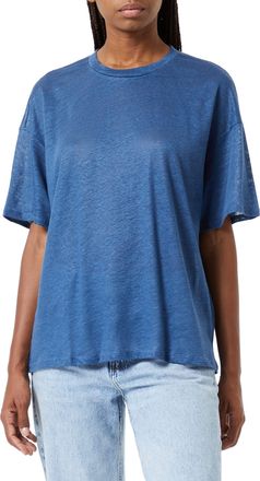 Benetton Damen T 3S1MD101G Kurzarm Shirt, Blu 217, XS