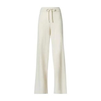 MC2 Saint Barth Femme, Pantalons, Blanc, Taille: 36 FR Pantalon en maille Cambon