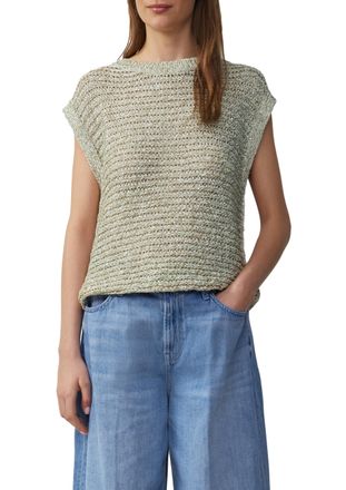 s.Oliver Relaxed-Fit-Pullunder aus Ajourstrick