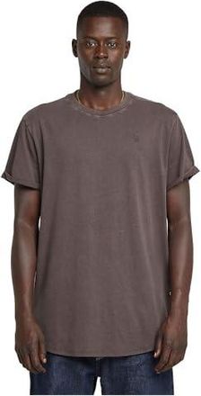 G-Star G-Star Homme T-Shirt Text Back Graphic Overdyed Lash, brun (deep brown gd D25971-2653-H178), L