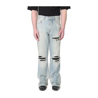 Amiri MX1 Straight Flare Jean - - Jeans - Herren - Blau - W32