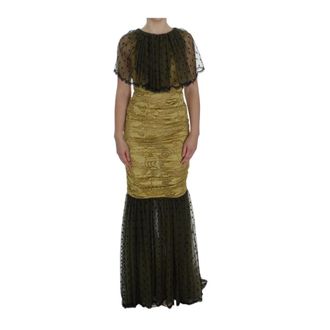 Dolce & Gabbana Floral Lace Ricamo Gown - - Dresses - Damen - Schwarzk - S