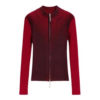 Desigual Femme, Pulls, Rouge, Taille: 40 FR Jers_Bloody Cardigan