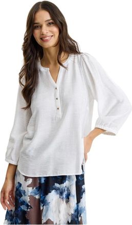 In Front IN Front, Femme, Blouses et Chemises, Blanc, Taille: 38 FR Blouses