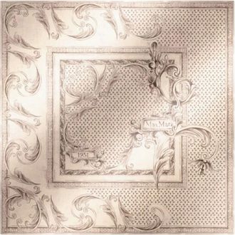 Max Mara Femme, Accessoires, Blanc, Taille: ONE Size Foulard en Soie Imprim&eacute;e