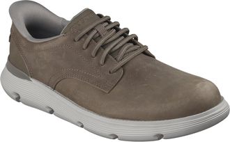 Skechers Garza Duran Herren-Sneaker, Dunkeltaupe, Gr&ouml;&szlig;e 45