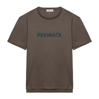 Premiata T-Shirt Graphique - Homme - Tops - Brun - Taille: XL