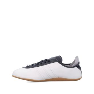 Yohji Yamamoto Graue Ledersneakers Tokyo Stil - - Shoes - Herren - Grau - 40 EU