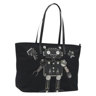 Prada Sac cabas vintage Pre-owned - Femme - Pre-owned - Noir - Taille: ONE Size
