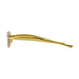 Bottega Veneta BV1386S-001 Metal Gold Sunglasses - Gold