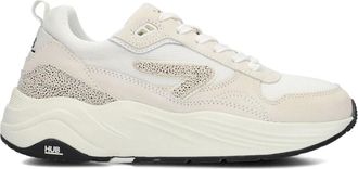 HUB Hub, Femme, Chaussures, Blanc, Taille: 41 EU Baskets Blanches Glide-Z