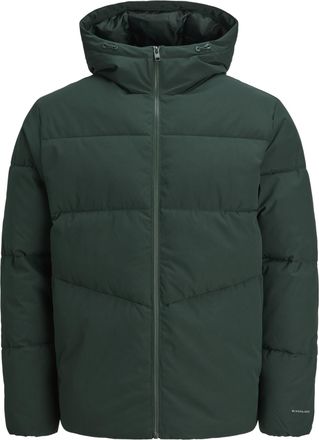 Jack & Jones Herren Jjglobal Puffer Jacket, Scarab, xx_l