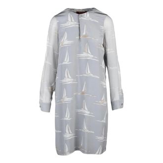 Max Mara Ozieri Abito Dritto - Femme - Robes - Gris - Taille: 38 FR