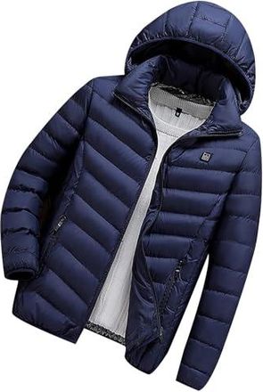 Generic 2026 Vestes pour femmes d&eacute;contract&eacute;es et confortables 2 veste chauffante USB intelligente automne hiver manteau chaud couleur unie manches longues the