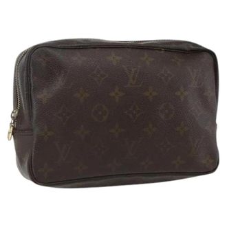 Louis Vuitton Pre-owned Canvas Clutch - - Pre-owned - Damen - Braun - ONE SIZE
