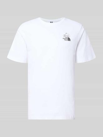 The North Face T-Shirt mit Label-Print und Rundhalsausschnitt