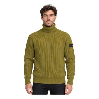 Peuterey Evros Turtleneck - Homme - Pulls - Vert - Taille: L